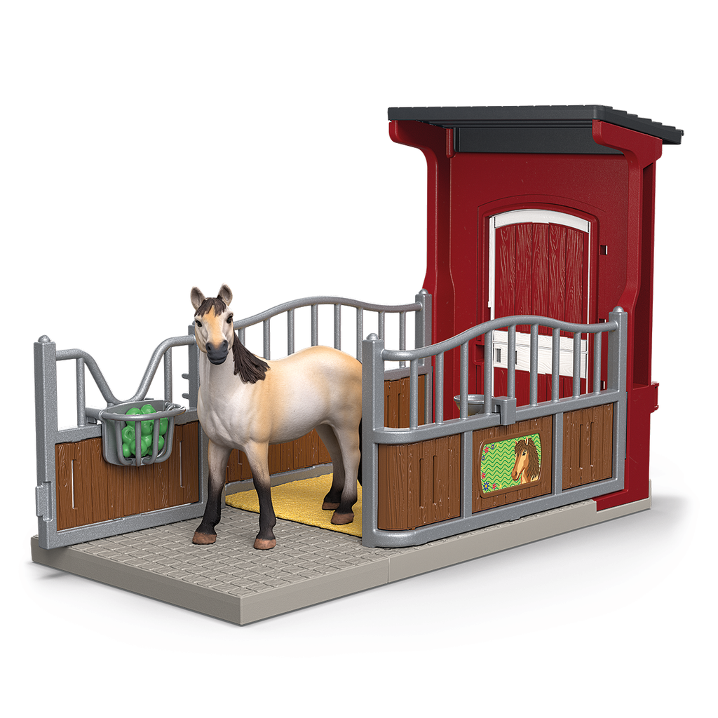Pony Box with Mustang Mare 42724 FARM WORLD | schleich