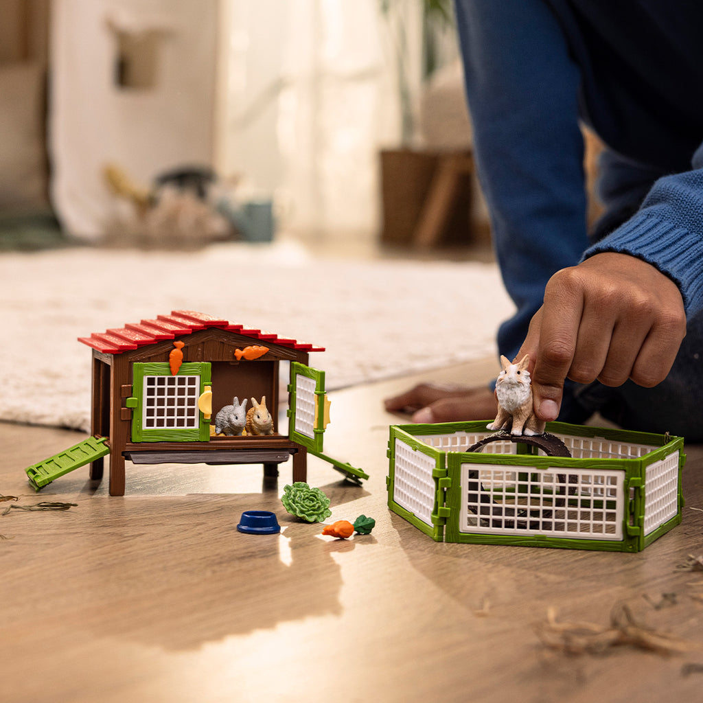 Rabbit hutch 42728 FARM WORLD | schleich